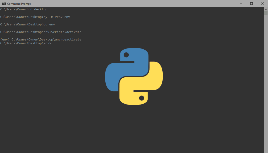 Creating a Python Virtual Environment for Beginners